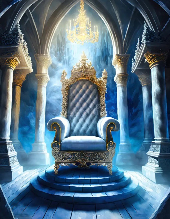 Solve A Lonely Throne of Royalty jigsaw puzzle online with 12 pieces