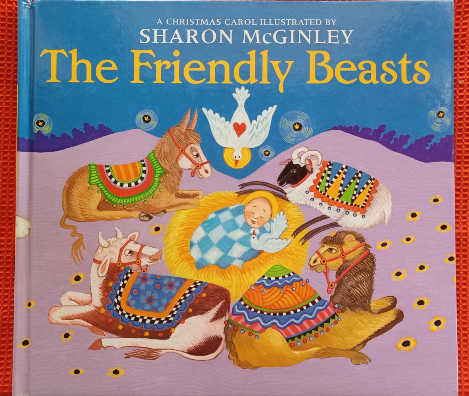 Jigsaw Puzzle | 56 pieces | Sharon McGinley's "The Friendly Beasts" - A ...