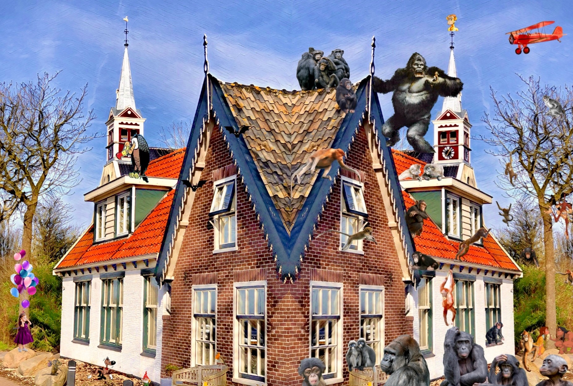 Solve Belachelijk grote puzzel 🐣 jigsaw puzzle online with 600 pieces