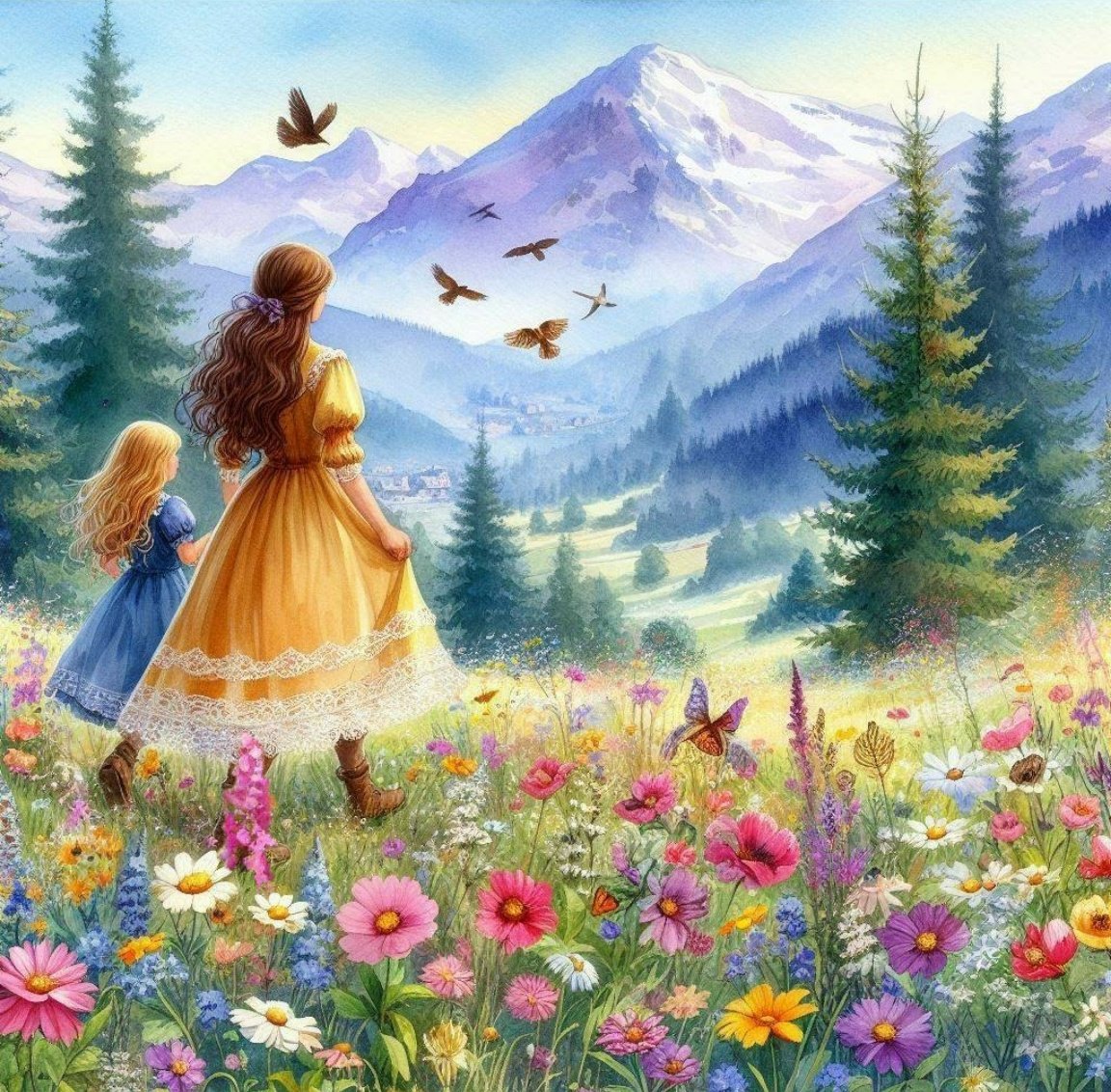 Solve Alpine meadow (resize 9 to 380 pieces) jigsaw puzzle online with ...