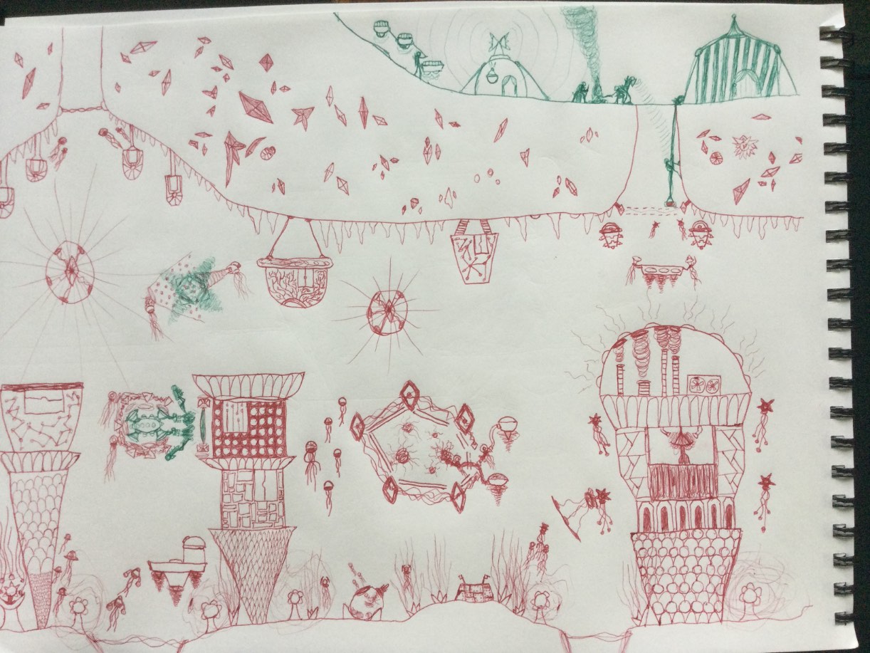 Solve A strange species underground. jigsaw puzzle online with 24 pieces