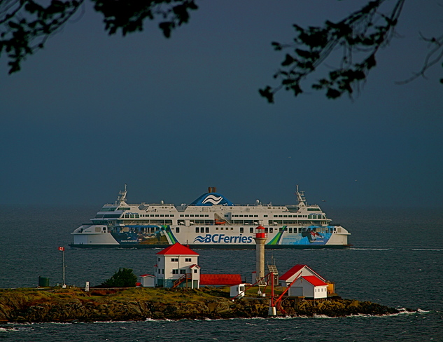 Solve Duke Point Ferry behind Entrance Island jigsaw puzzle online with ...