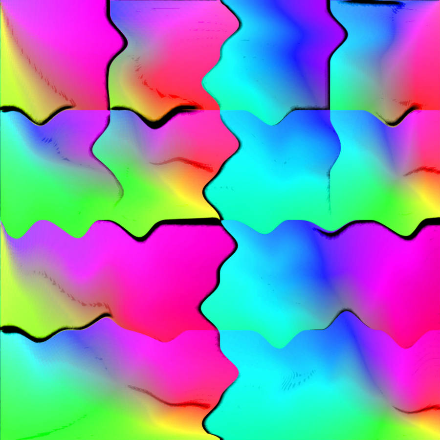 Solve Wavy Edges jigsaw puzzle online with 81 pieces