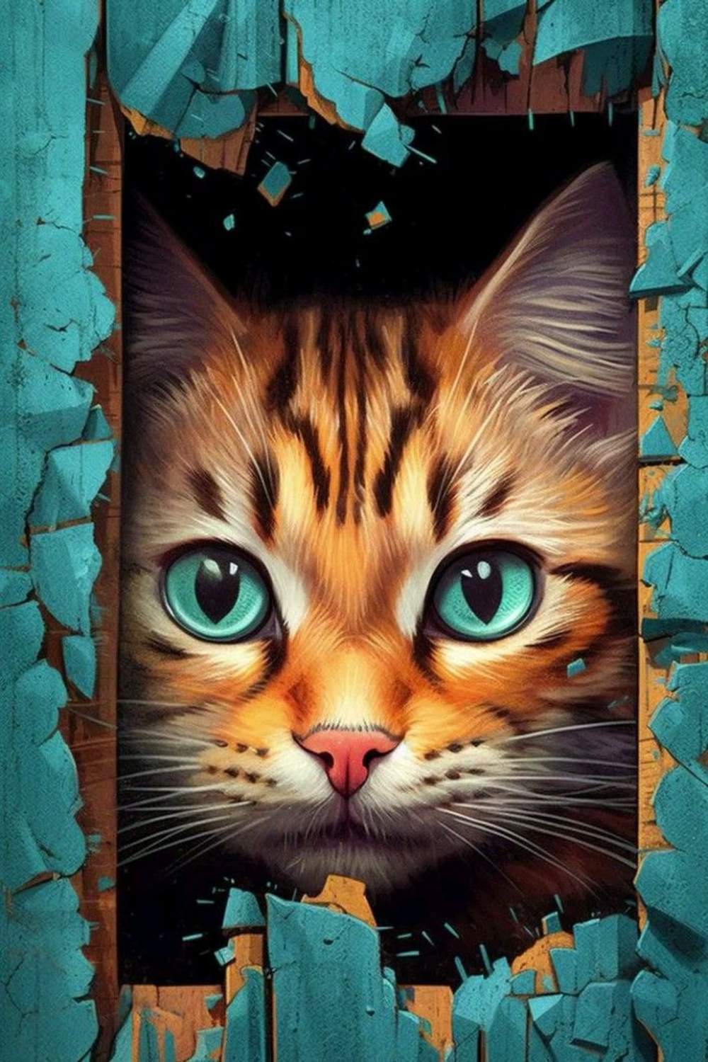 Solve Cat jigsaw puzzle online with 450 pieces