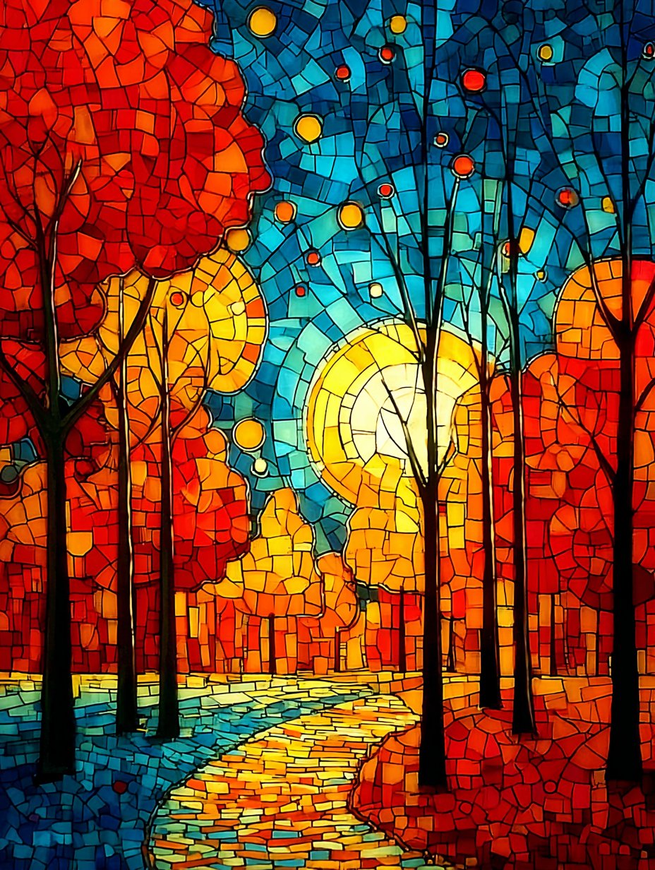 Solve 🌟 The Path of Light 🌟 jigsaw puzzle online with 130 pieces