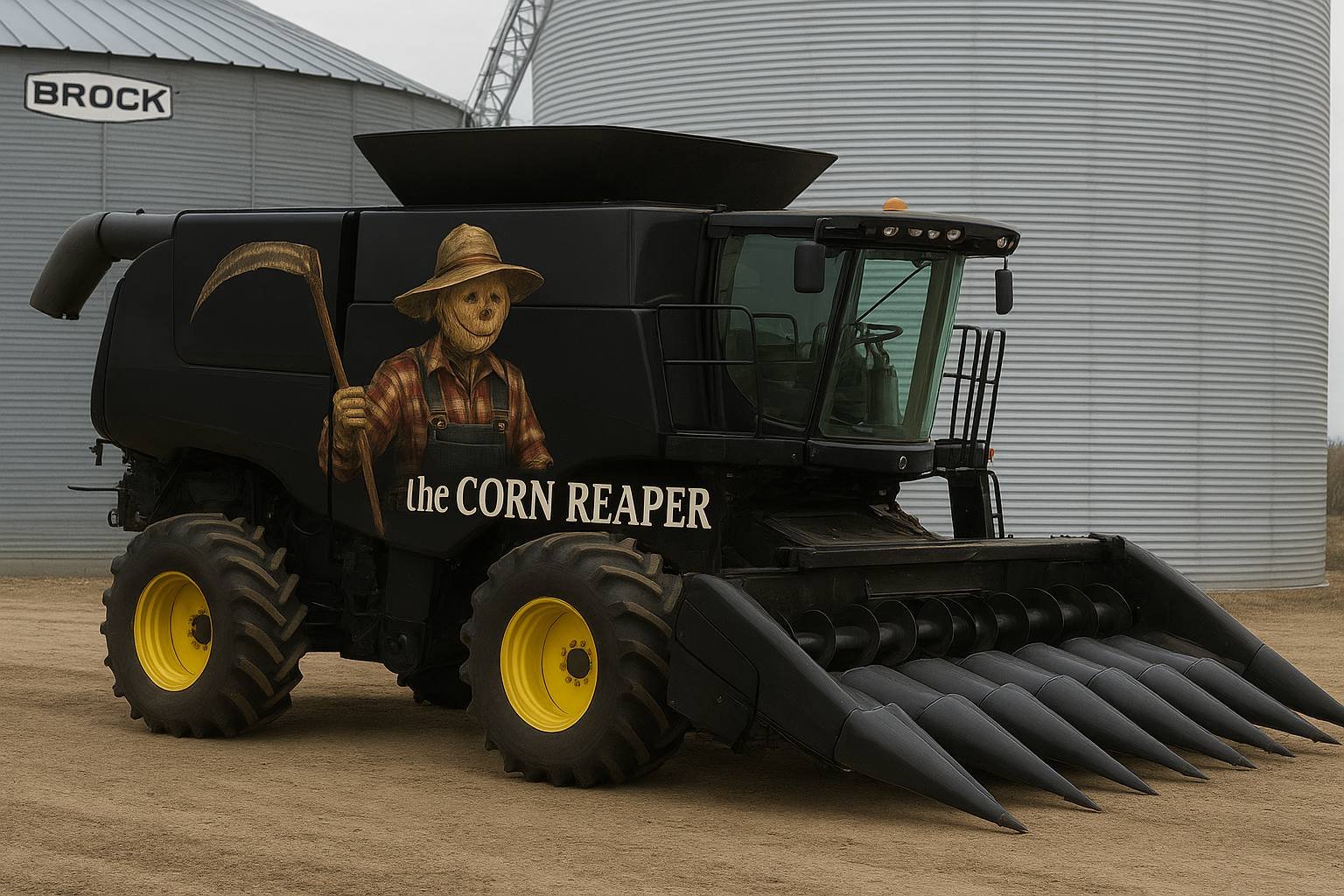 Solve The Corn Reaper jigsaw puzzle online with 96 pieces
