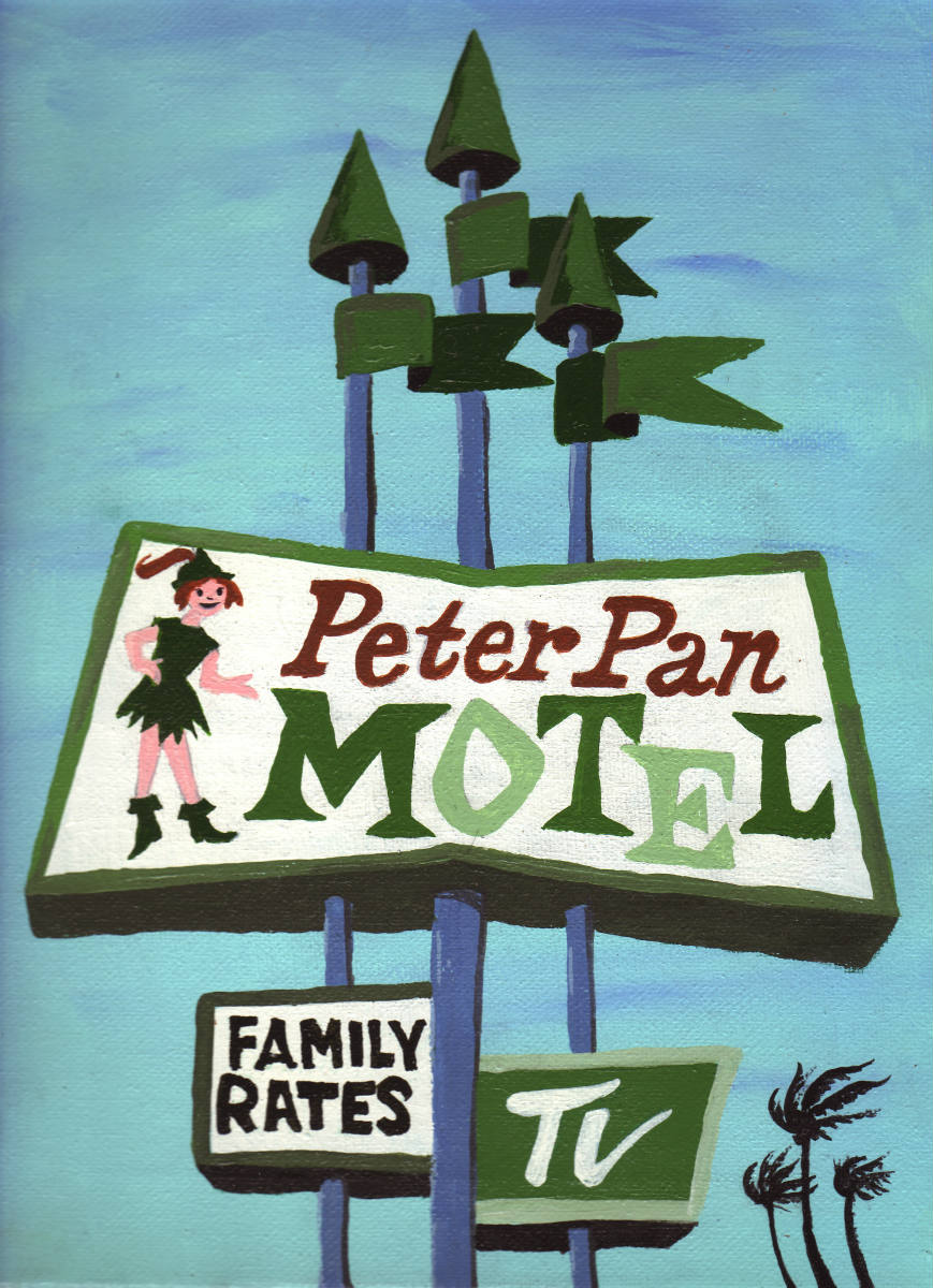 Solve Peter Pan Motel jigsaw puzzle online with 108 pieces
