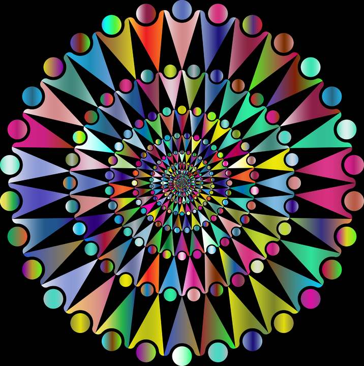 Solve Color Wheel jigsaw puzzle online with 81 pieces