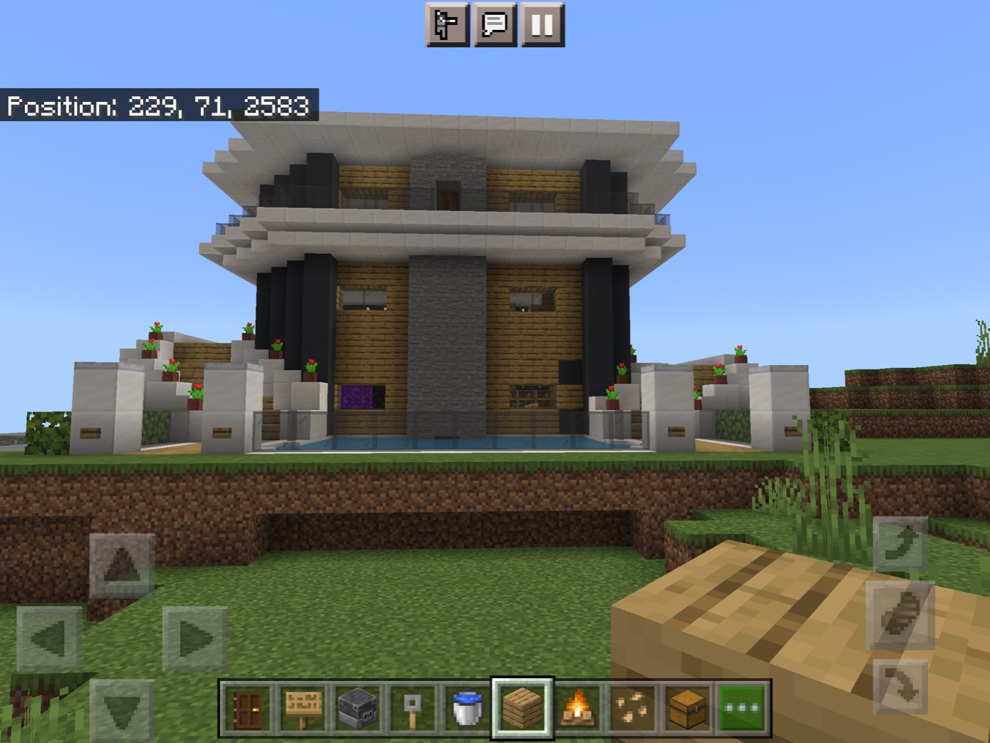 Solve My house in Minecraft jigsaw puzzle online with 35 pieces