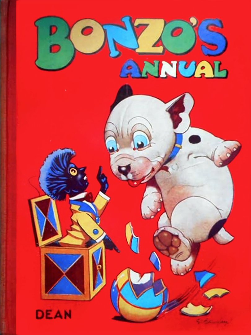 Solve Bonzo's Annual, illustrations by George Ernest Studdy (British ...