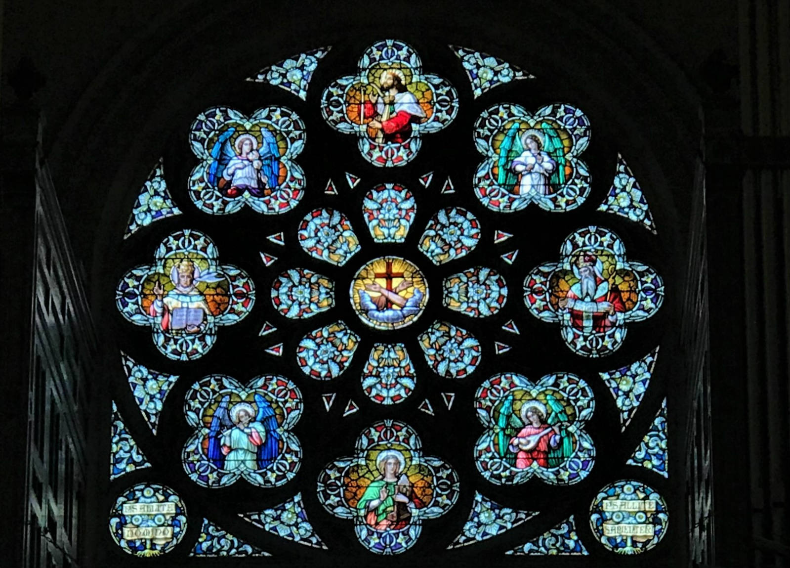 Solve St. Anthony of Padua Rose Window, St. Louis (largest) jigsaw ...