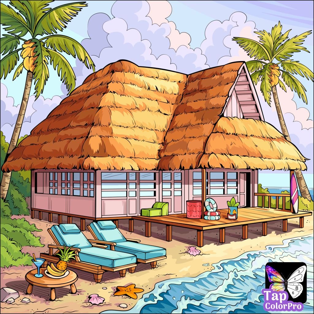 Solve PUZZLE - A Place To Relax jigsaw puzzle online with 81 pieces
