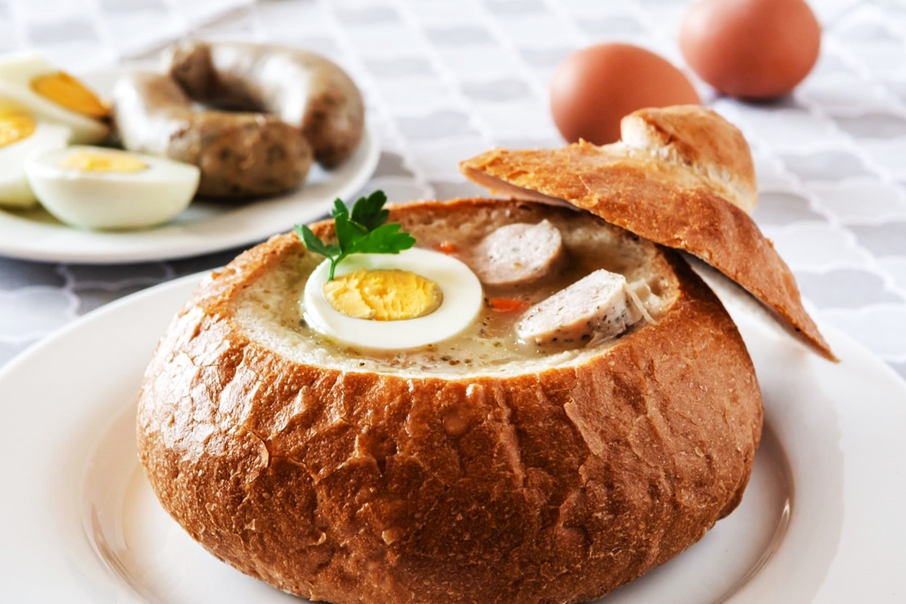 Solve Zurek Polish Soup jigsaw puzzle online with 330 pieces