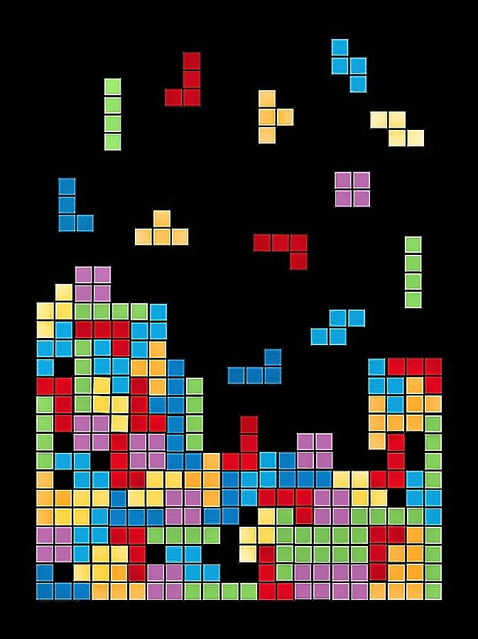 Solve Tetris jigsaw puzzle online with 48 pieces