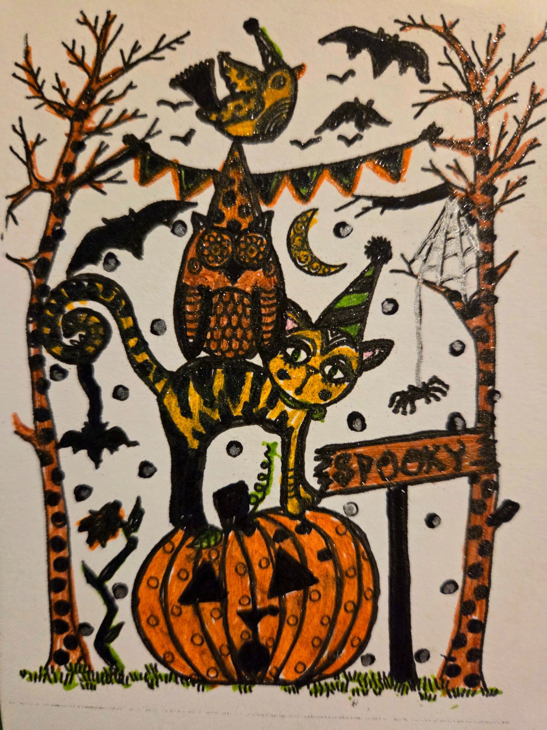 Jigsaw Puzzle | 63 pieces | Boo! Boo! Boo! Boo! | Jigidi