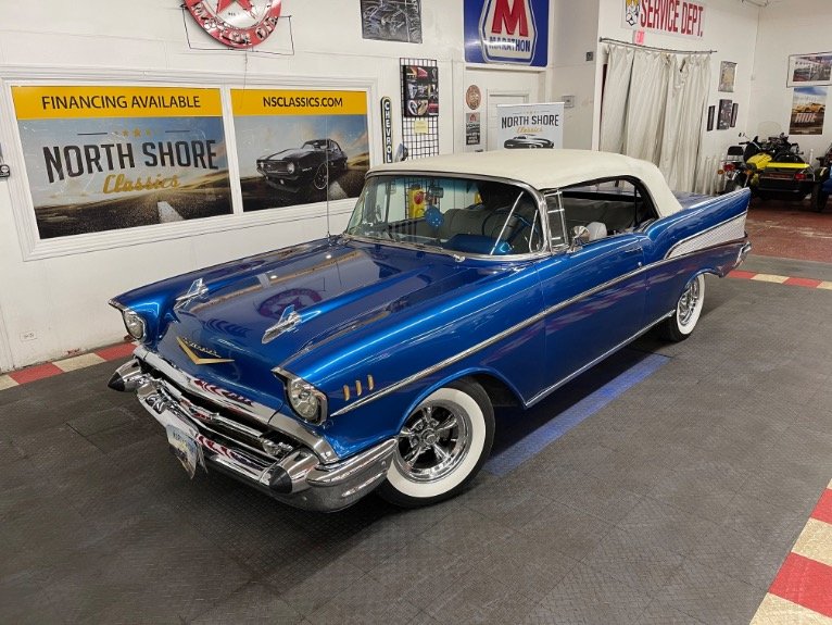 Solve 1957-Chevrolet-Bel-Air-CONVERTIBLE-DUAL-QUAD-V8-4-SPEED ...