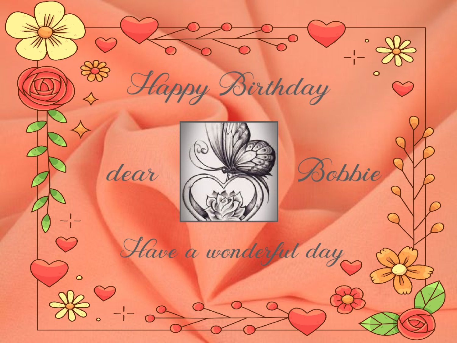 Solve Happy Birthday dear Bobbie (pasta) jigsaw puzzle online with 12 ...