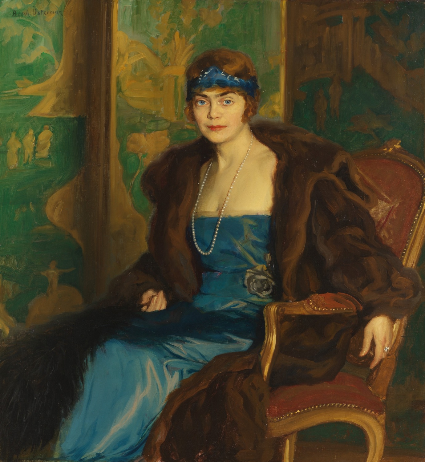 Solve Gustaf Bernhard Österman - Hilda Österman jigsaw puzzle online ...