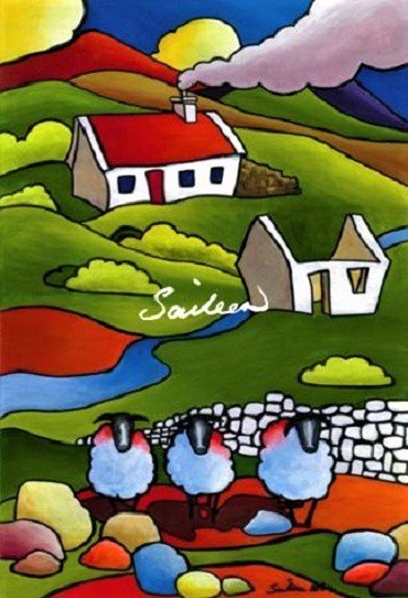 Solve Saileen Art jigsaw puzzle online with 48 pieces