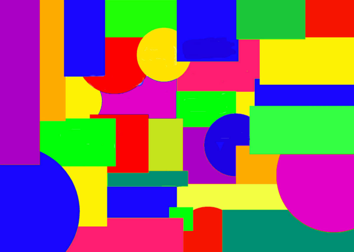 Solve Shapes jigsaw puzzle online with 70 pieces