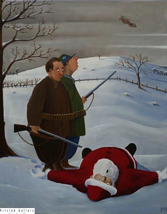 Solve Un conte de Noël - Lisandro Rota jigsaw puzzle online with 48 pieces