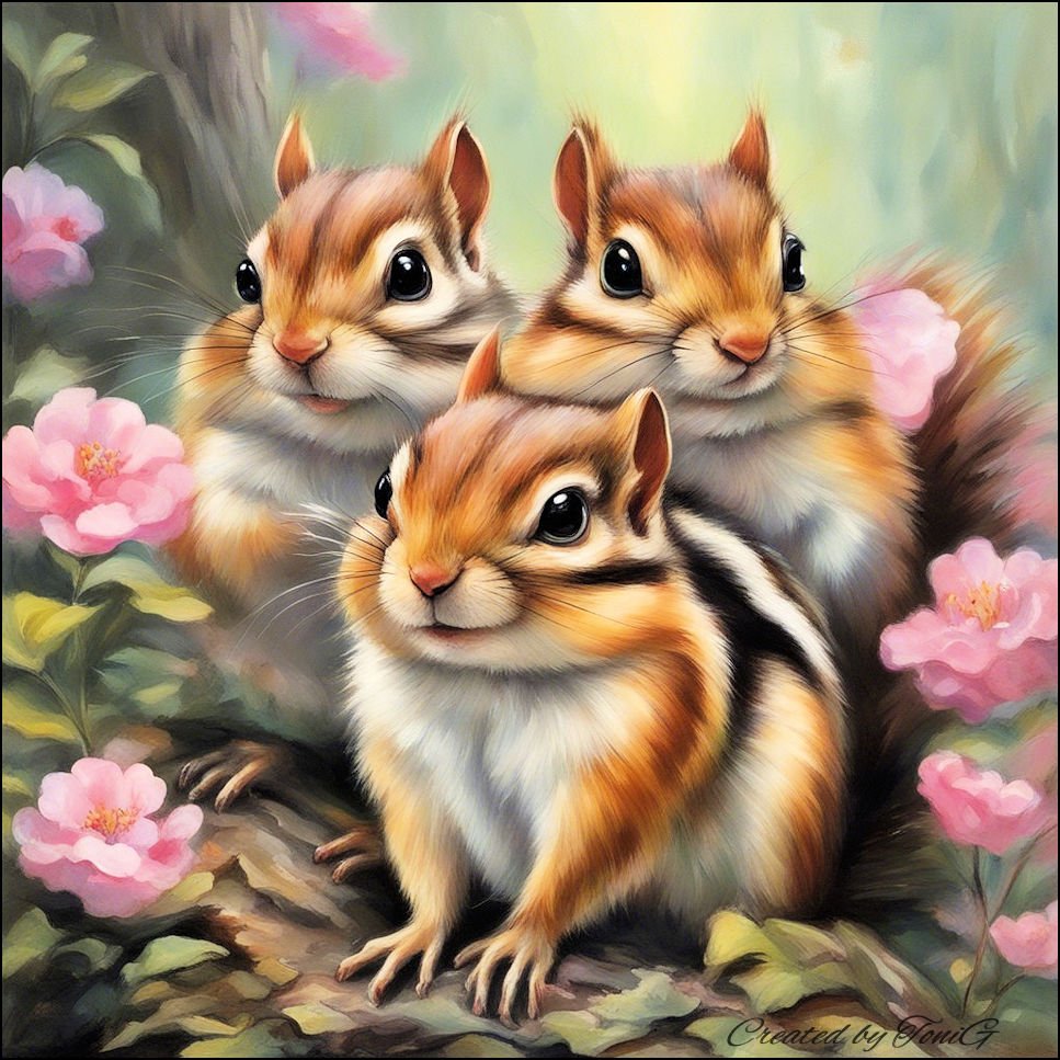 Solve adorable chipmunk jigsaw puzzle online with 256 pieces