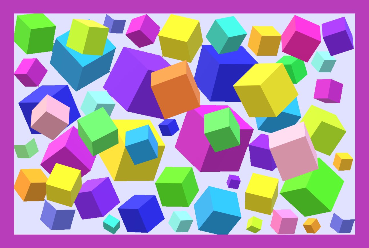Solve Tumbling Blocks jigsaw puzzle online with 96 pieces