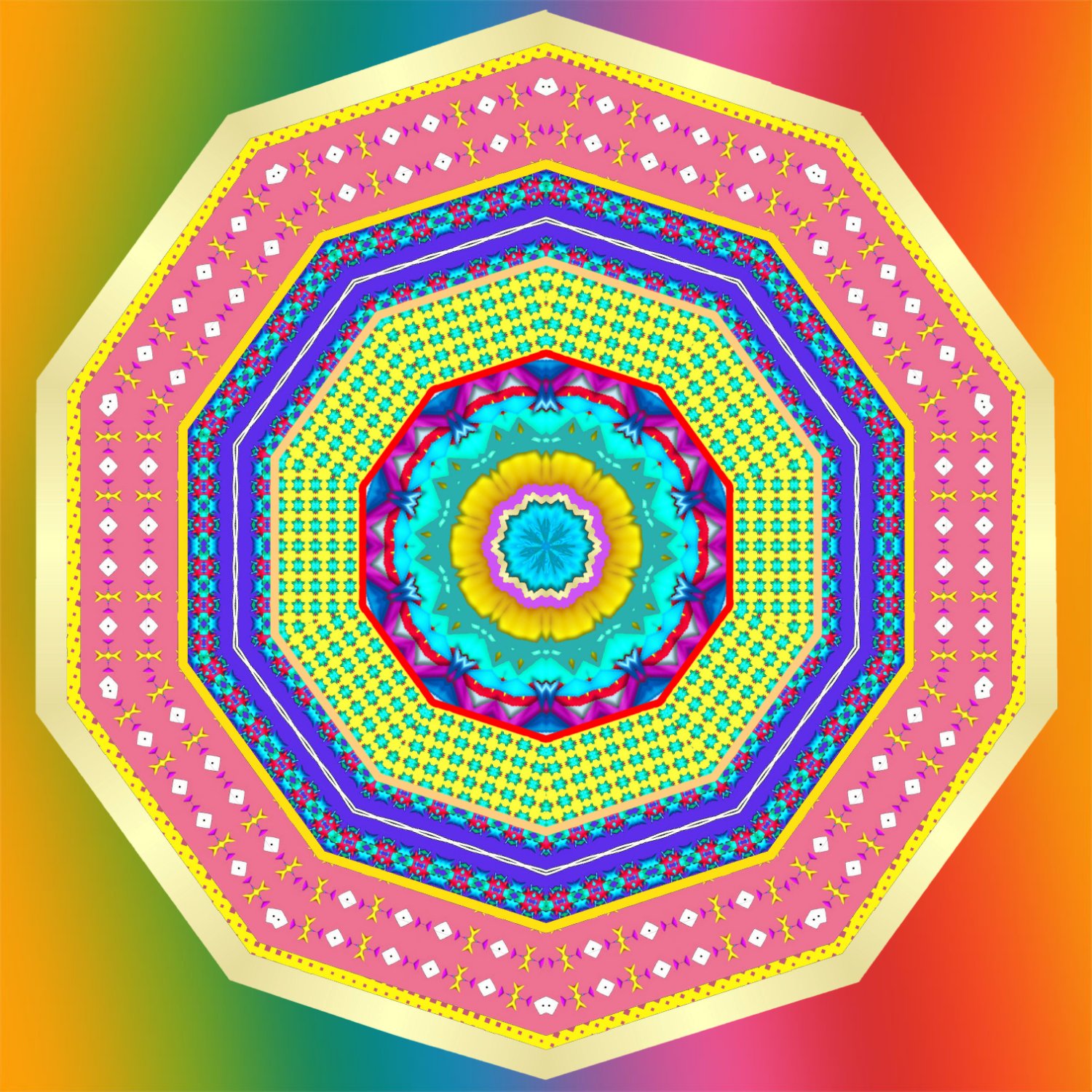 Solve FANCY COASTER jigsaw puzzle online with 100 pieces