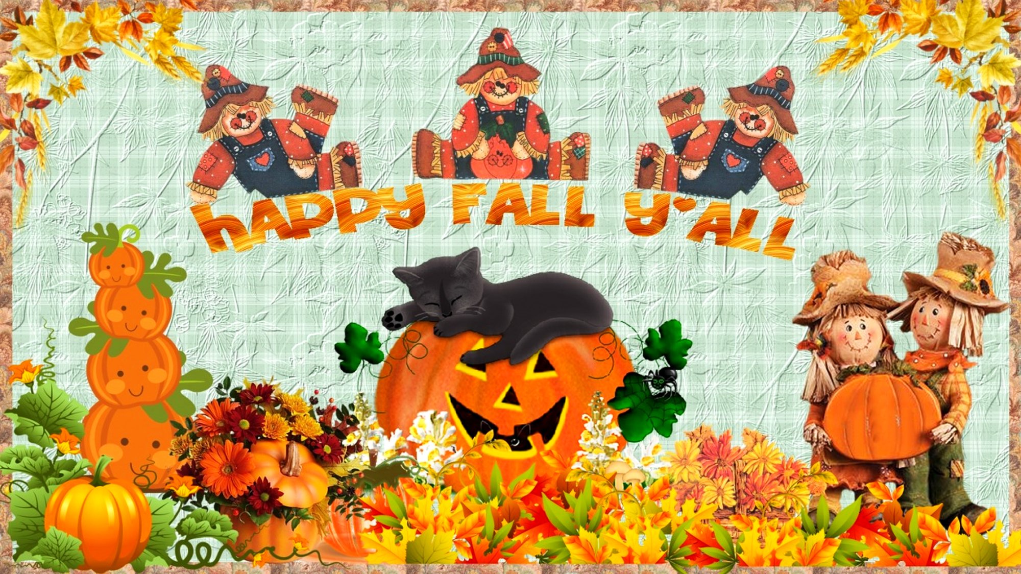 Solve happy fall jigsaw puzzle online with 120 pieces