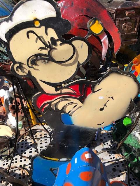 Solve POPEYE jigsaw puzzle online with 48 pieces