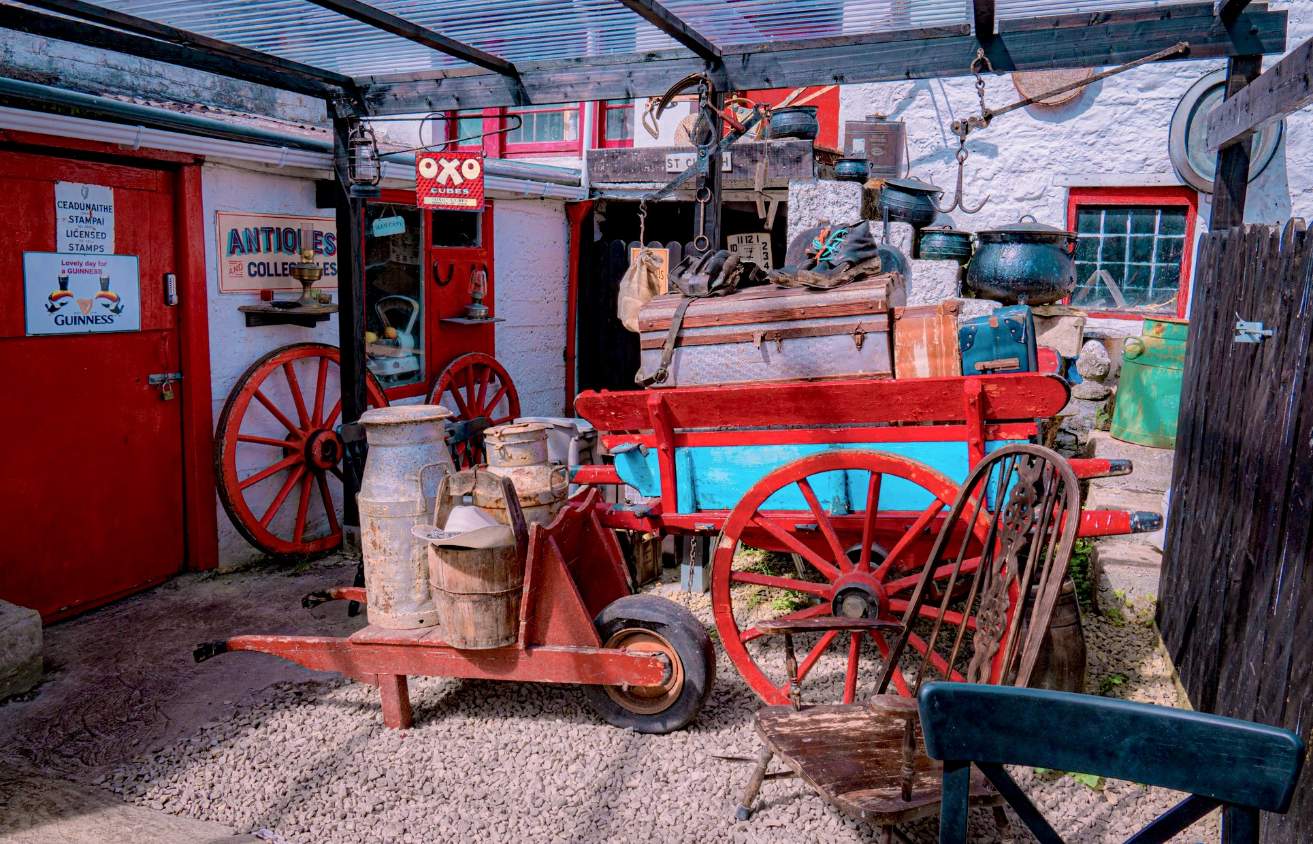 Solve Outdoor restaurant decor, Donegal, Ireland, August 15, 2022 ...