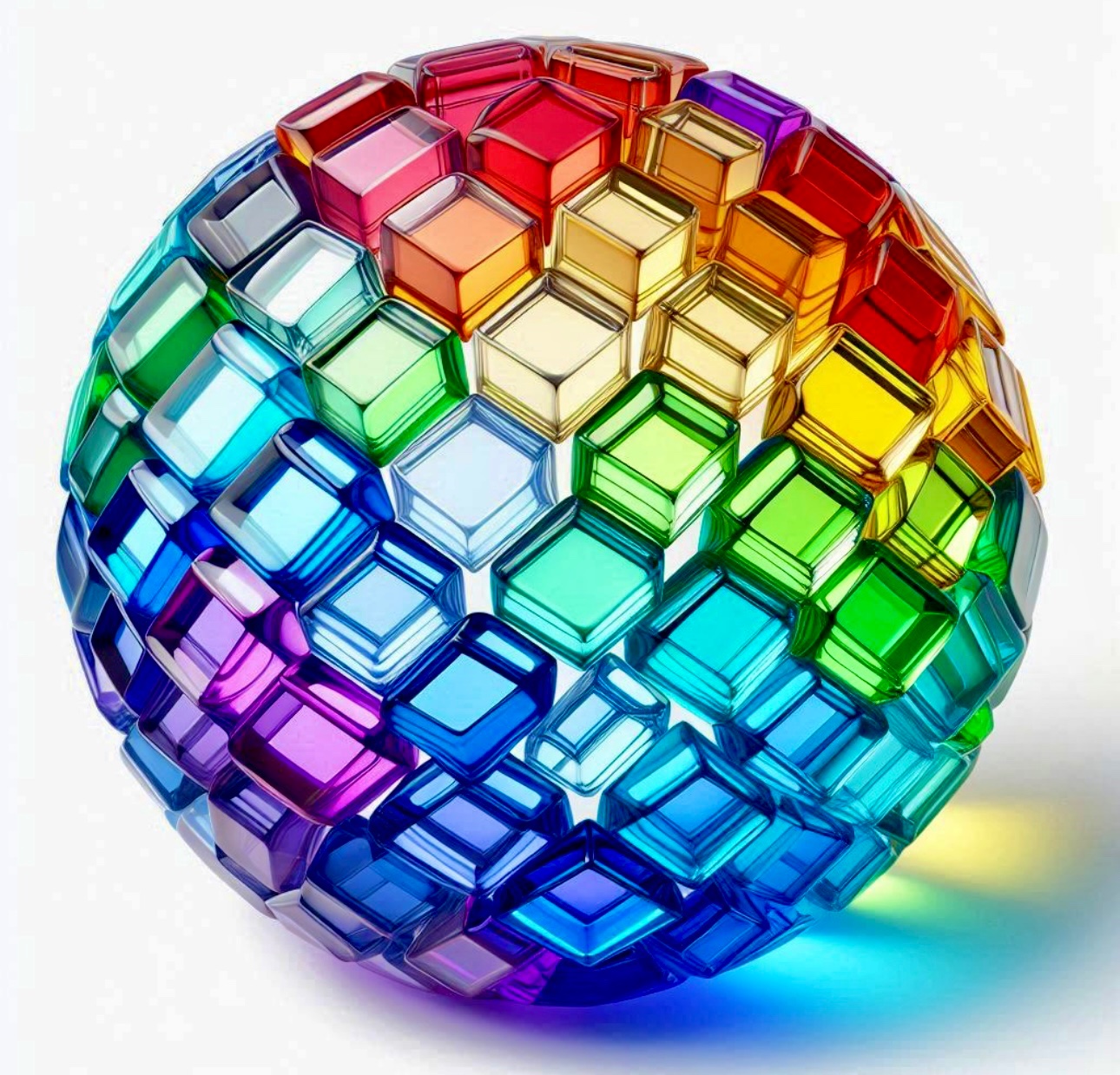 Solve Cubicle Sphere jigsaw puzzle online with 81 pieces