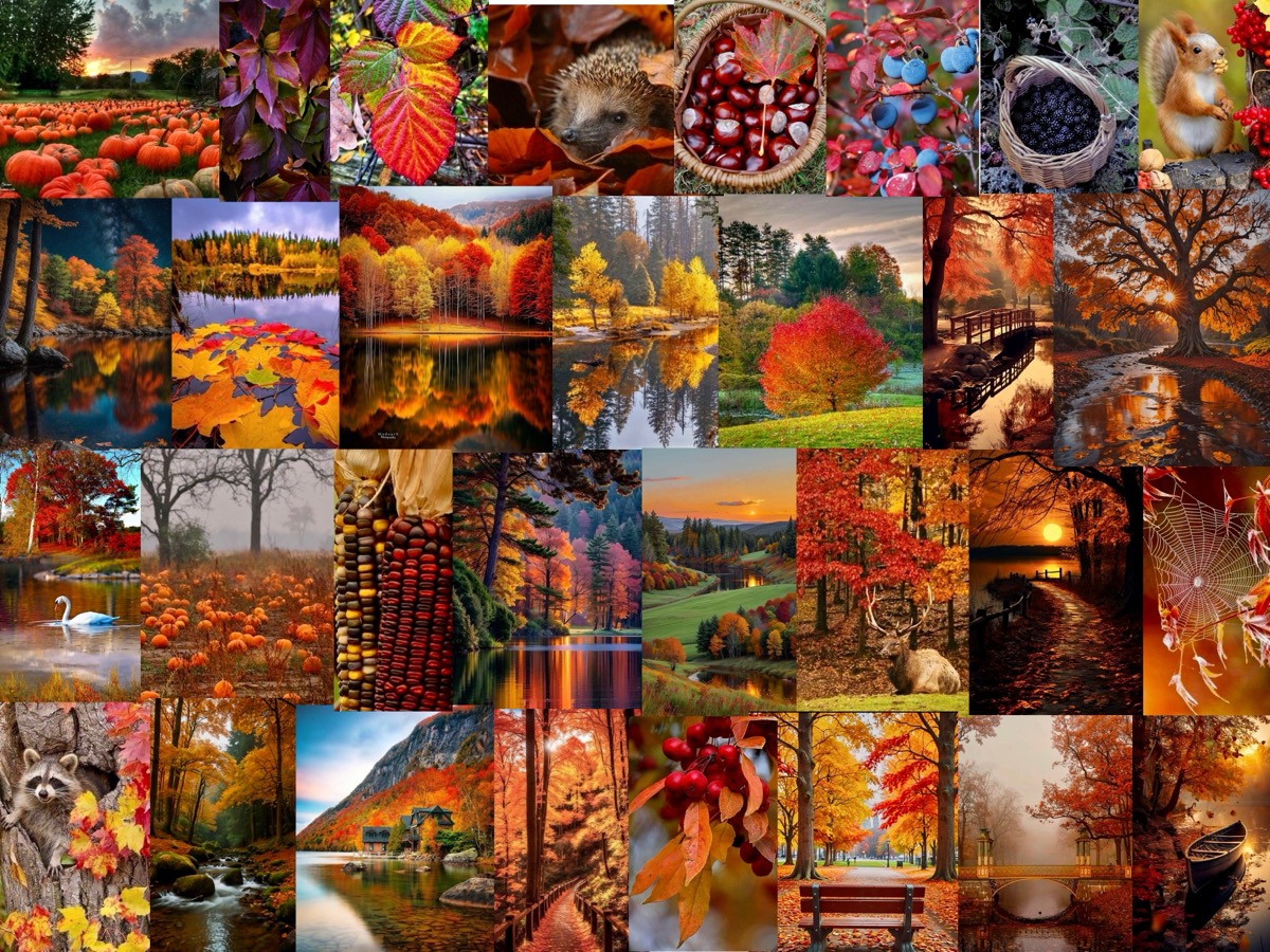 Solve Shades of autumn jigsaw puzzle online with 80 pieces