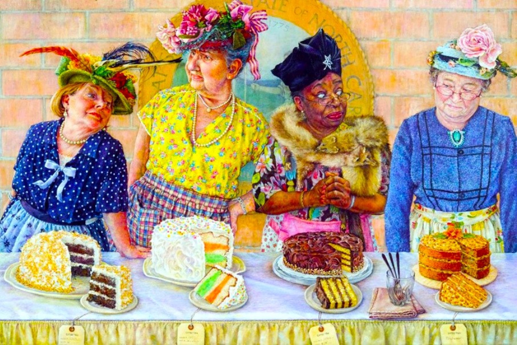 Solve The Cake Competition jigsaw puzzle online with 352 pieces