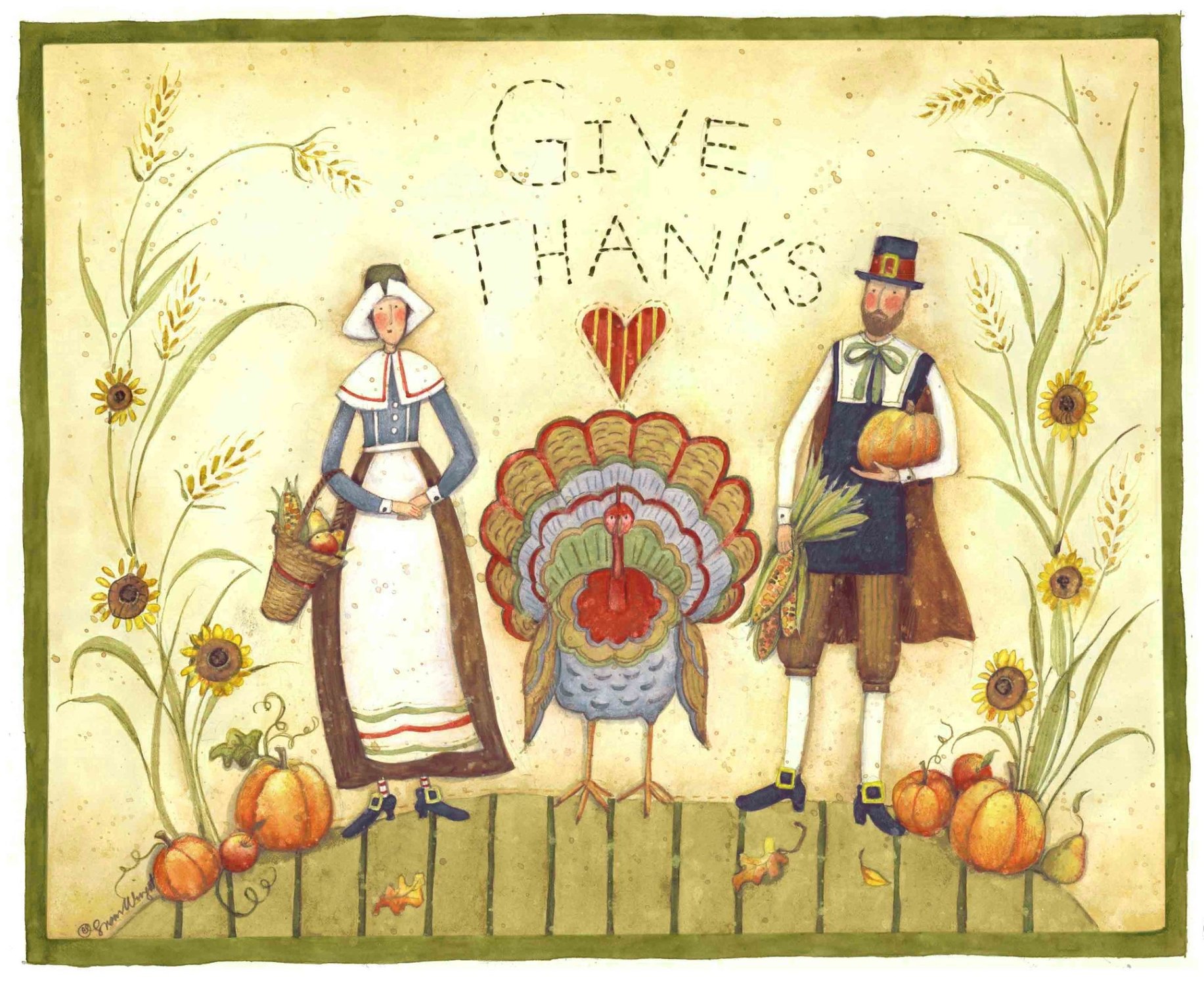 Solve Give Thanks jigsaw puzzle online with 252 pieces