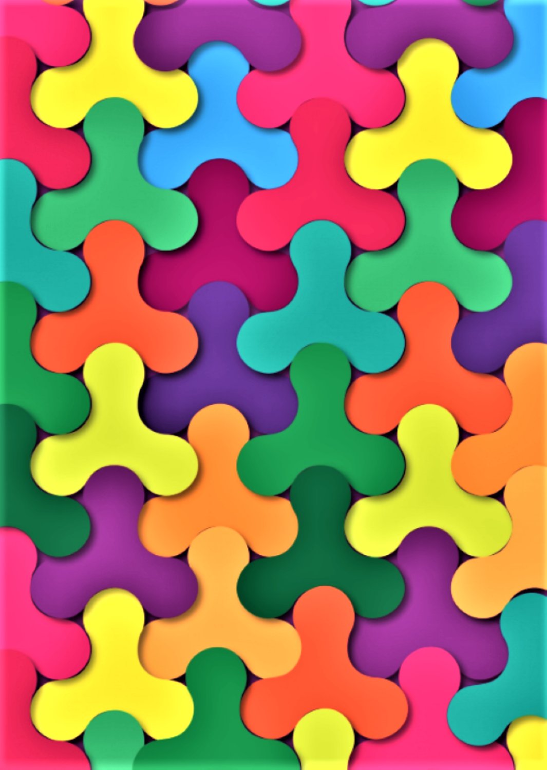 Jigsaw Puzzle | 88 pieces | "Tricky Triangles" | Jigidi