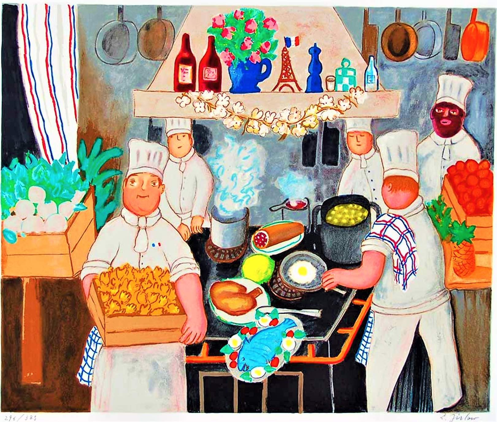 Solve Restaurant Kitchen jigsaw puzzle online with 143 pieces