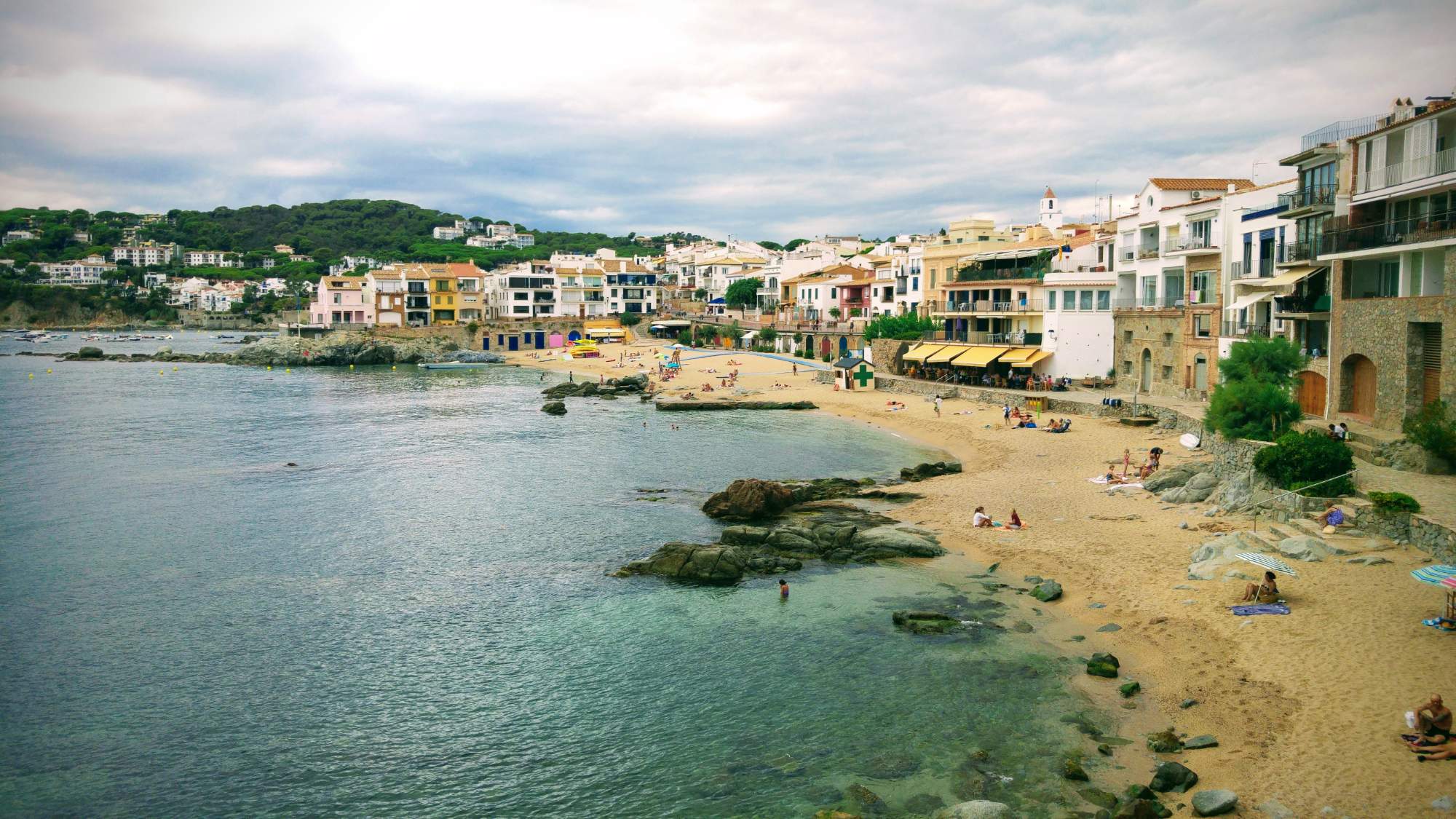 Solve Calella de Palafrugell - Costa Brava Spain jigsaw puzzle online ...