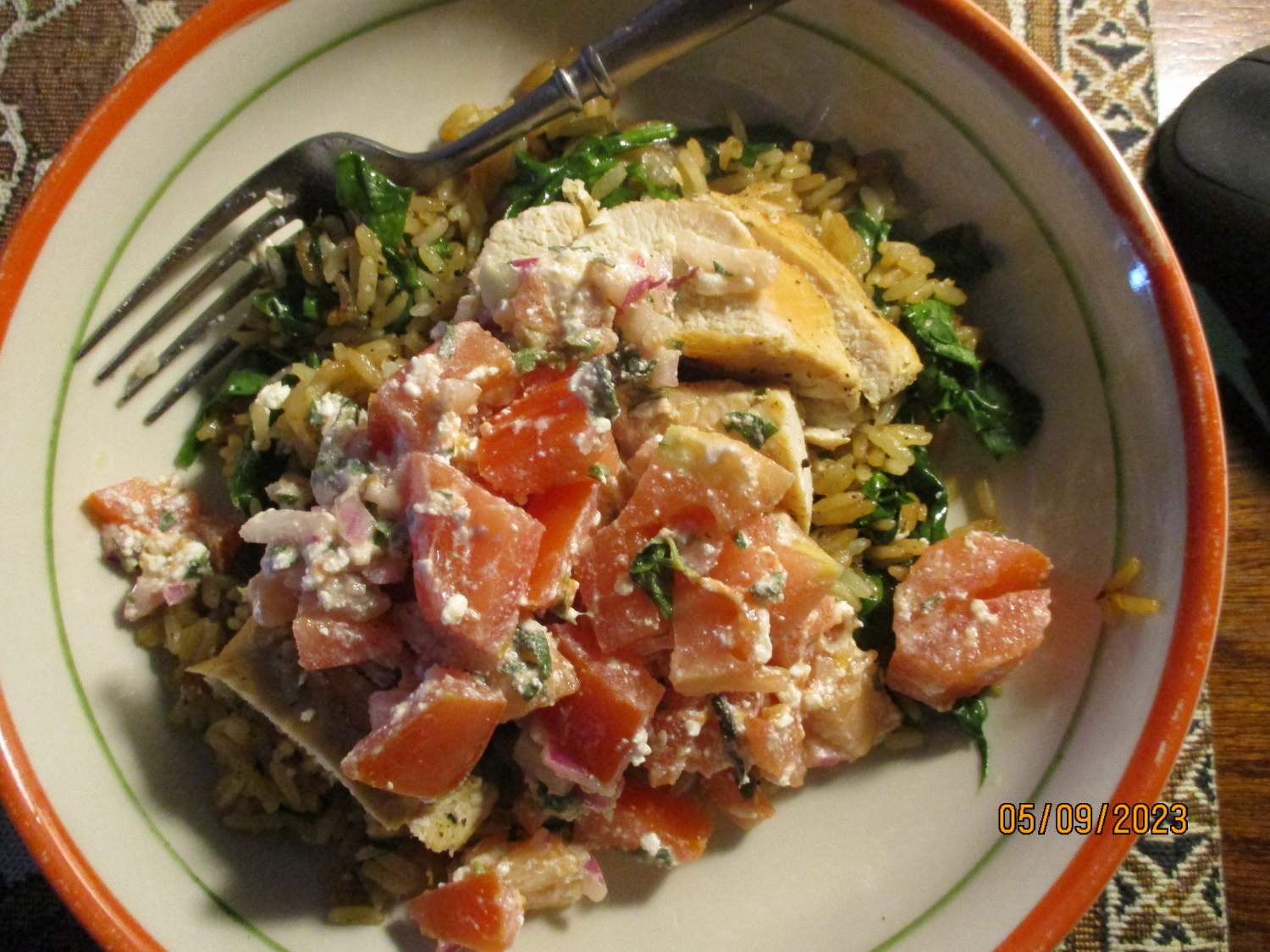Solve Mediterranean Inspired Chicken and Rice jigsaw puzzle online with ...