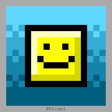 Jigsaw Puzzle | Pixel Art Smiley | 16 pieces | Jigidi
