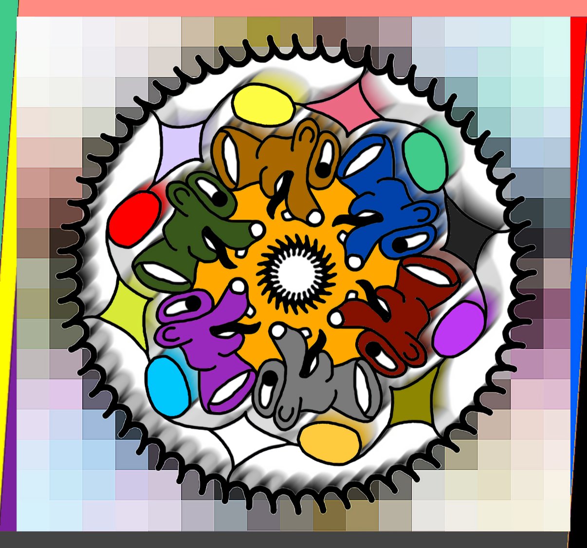 Solve handheld puppet jigsaw puzzle online with 9 pieces