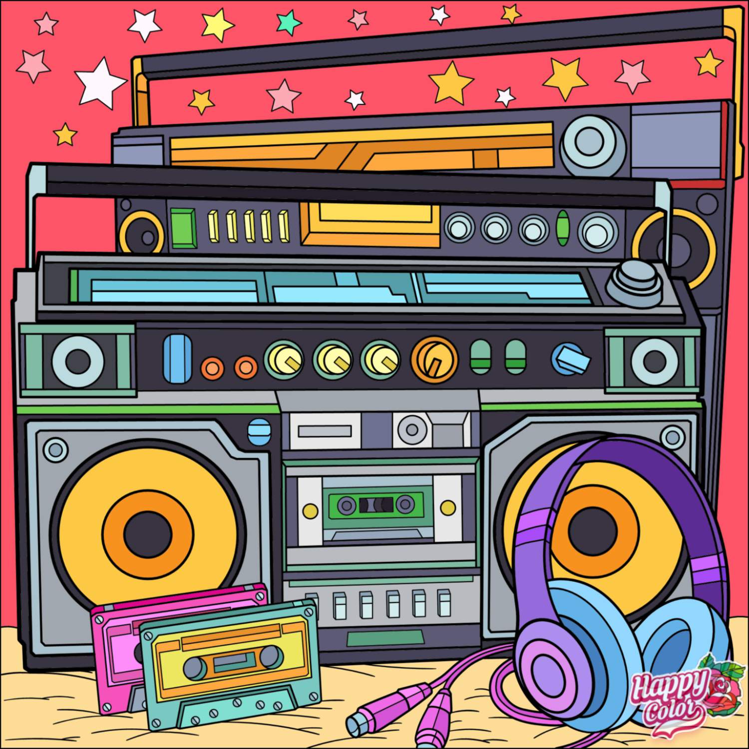 Solve JukeBox jigsaw puzzle online with 144 pieces