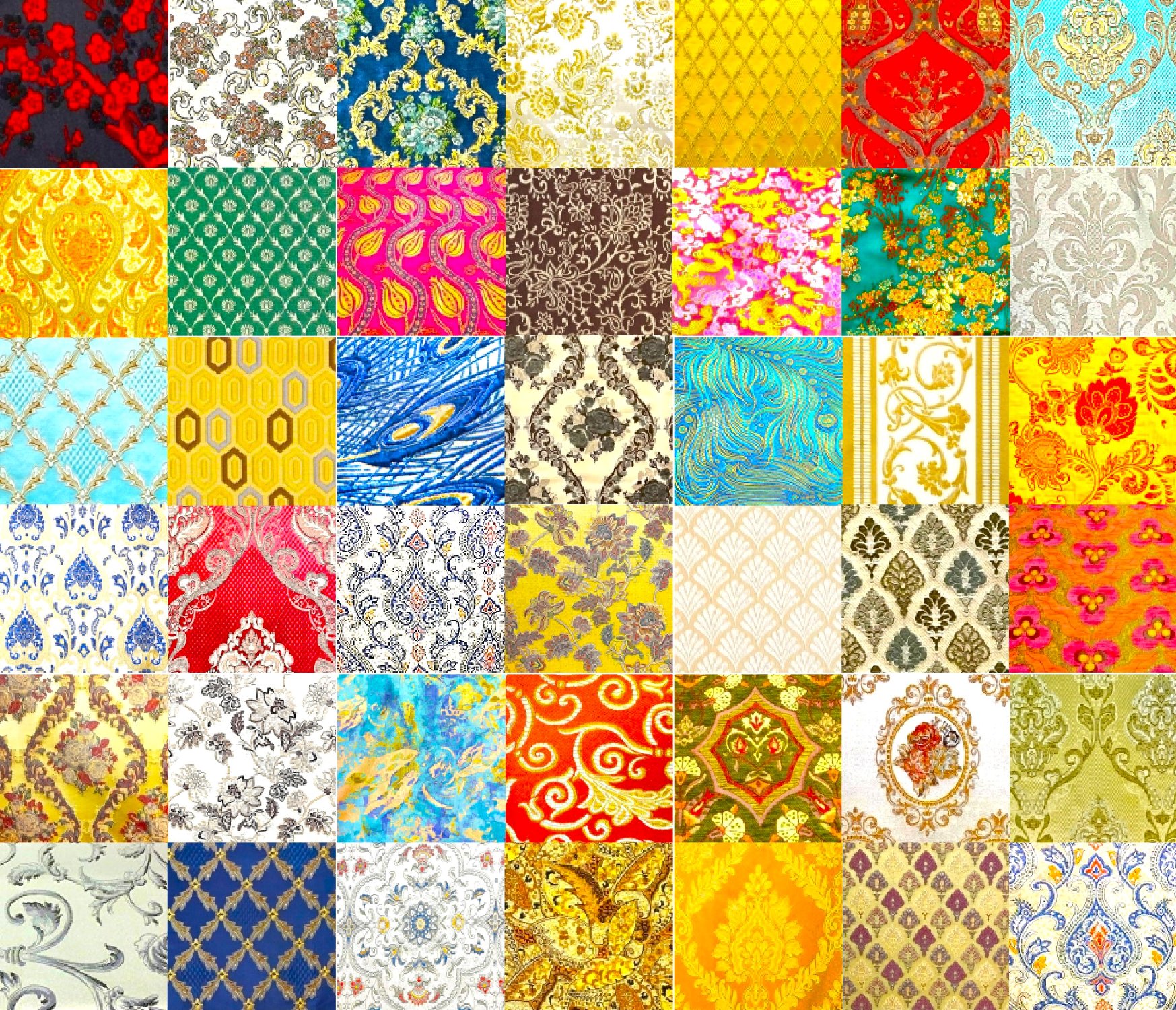 Solve PATCHWORK JACQUARD 12 jigsaw puzzle online with 72 pieces