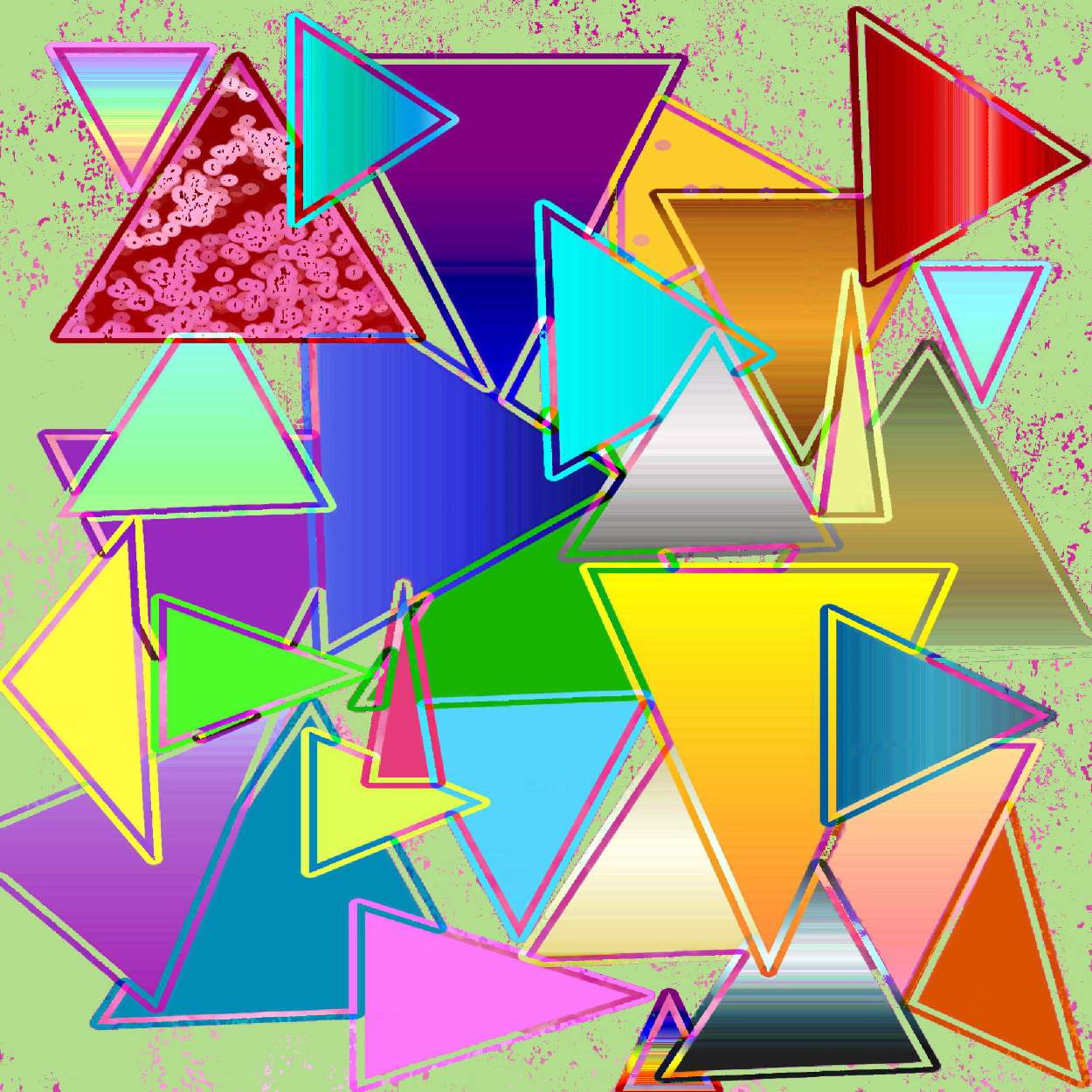 Solve ANGLES OUT OF FOCUS jigsaw puzzle online with 100 pieces