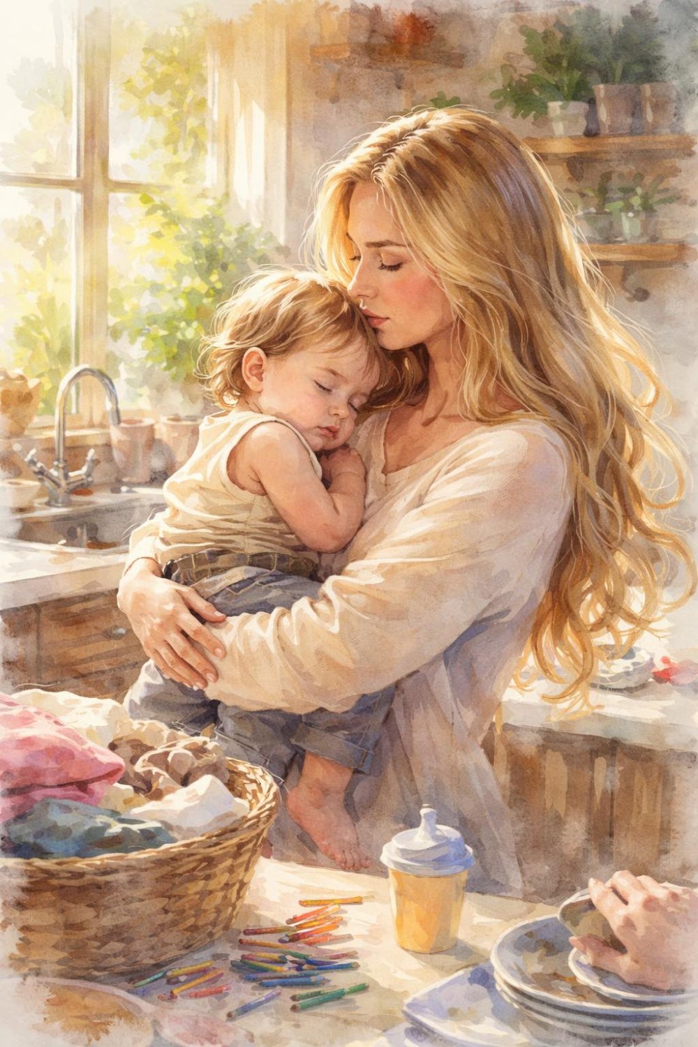 Jigsaw Puzzle | 96 pieces | Stay-at-home moms | Jigidi