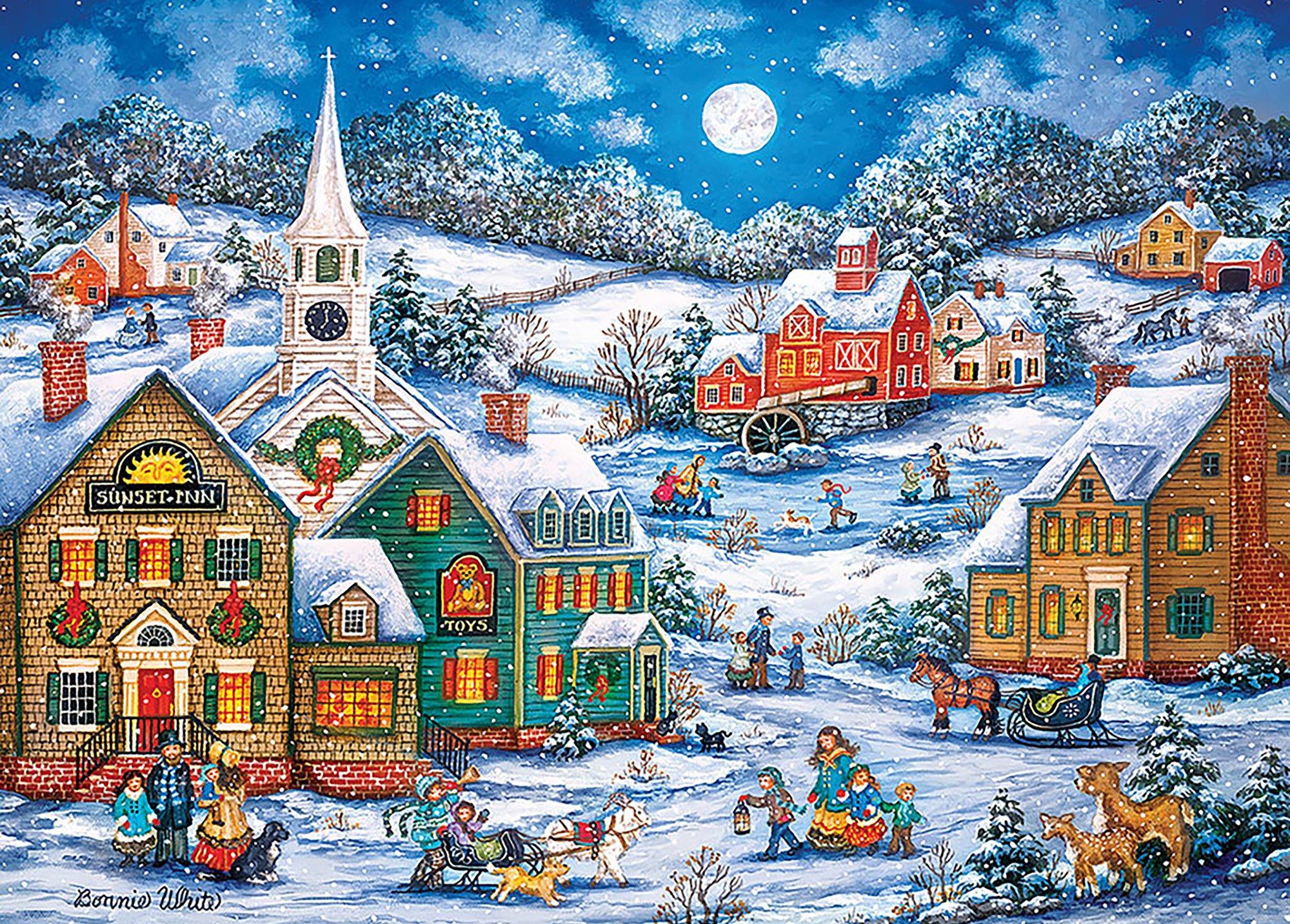 Solve Welcoming The New Year jigsaw puzzle online with 352 pieces