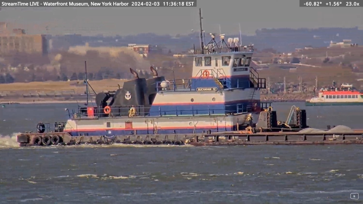 Solve Buchanan 12 - Coastal Tug - New York Harbor (2024-02-03) jigsaw ...