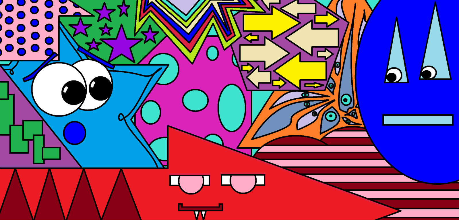 Solve Shapes jigsaw puzzle online with 171 pieces