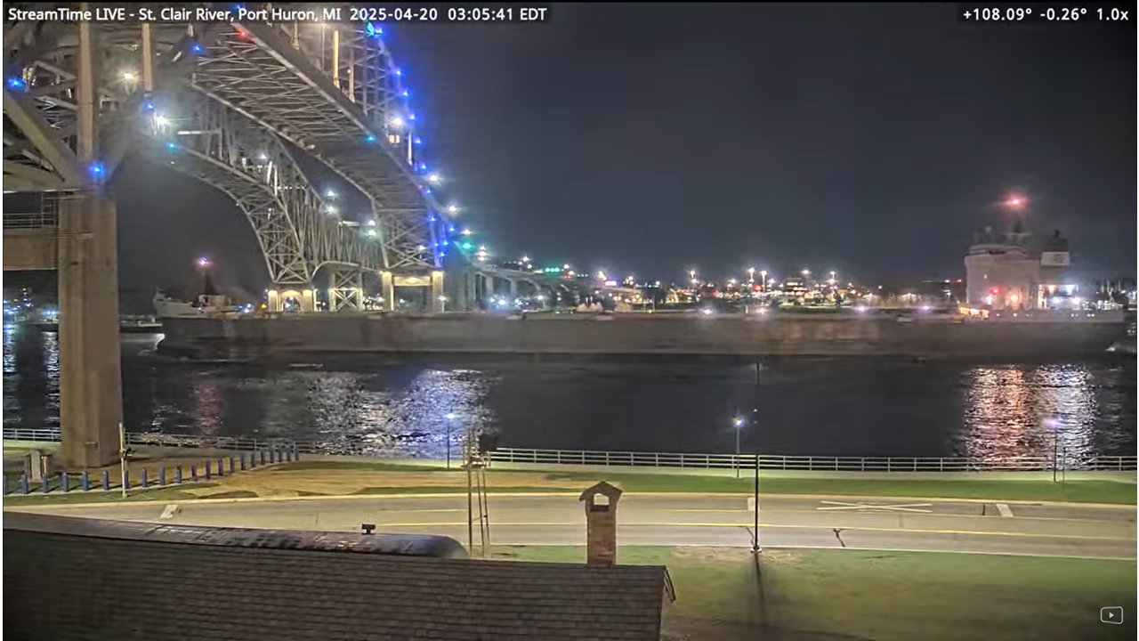 Solve Kaministiqua 200425 passing the Bluewater Bridges jigsaw puzzle ...