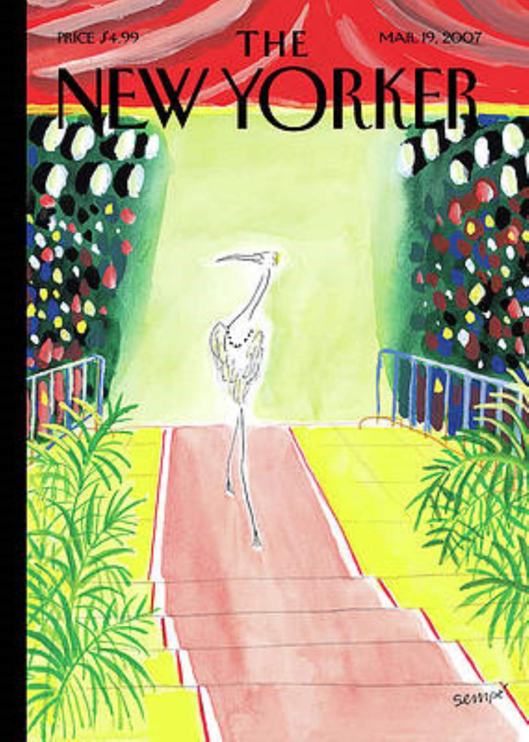 Puzzle | 204 piezas | New Yorker Cover, 2007 ~ "Strutting your Stuff ...
